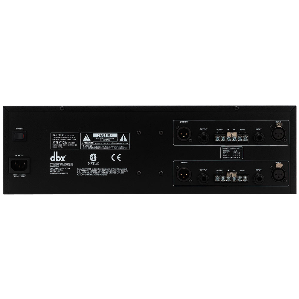 dbx 1231 Ecualizador Gráfico Dual de 31 Bandas – Top Music Perú