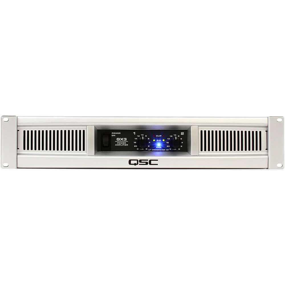 QSC GX3 425W 2-Canales Amplificador de Potencia – Top Music Perú